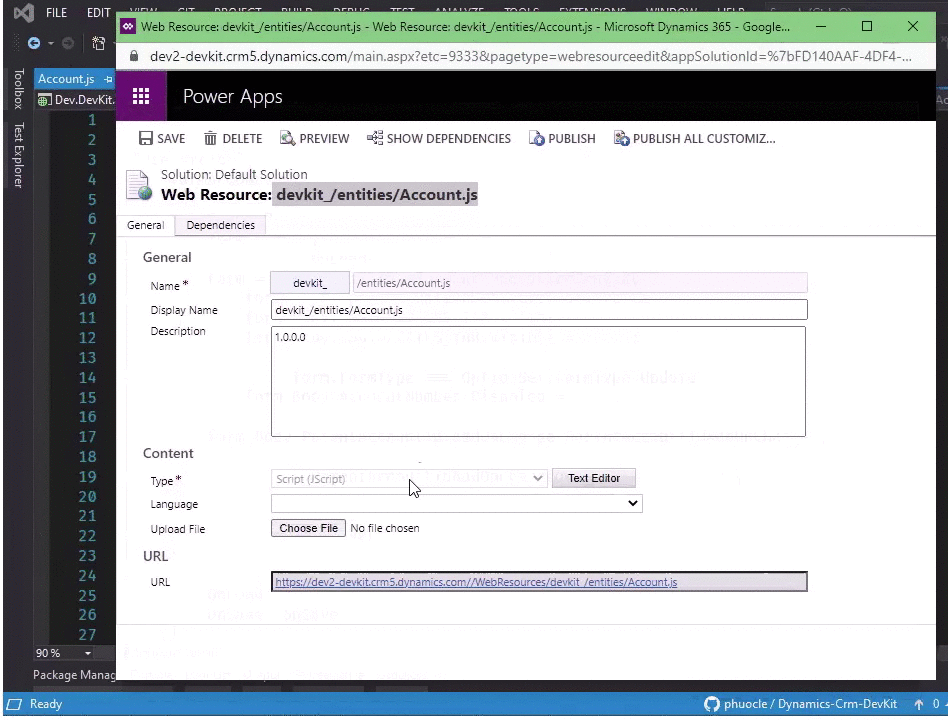 DynamicsCrm.DevKit - Visual Studio Marketplace